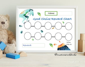 Printable Autism Reward Chart - Etsy
