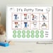 Potty Training Visual Schedule and Reward Chart, Toilet Sequence for ...