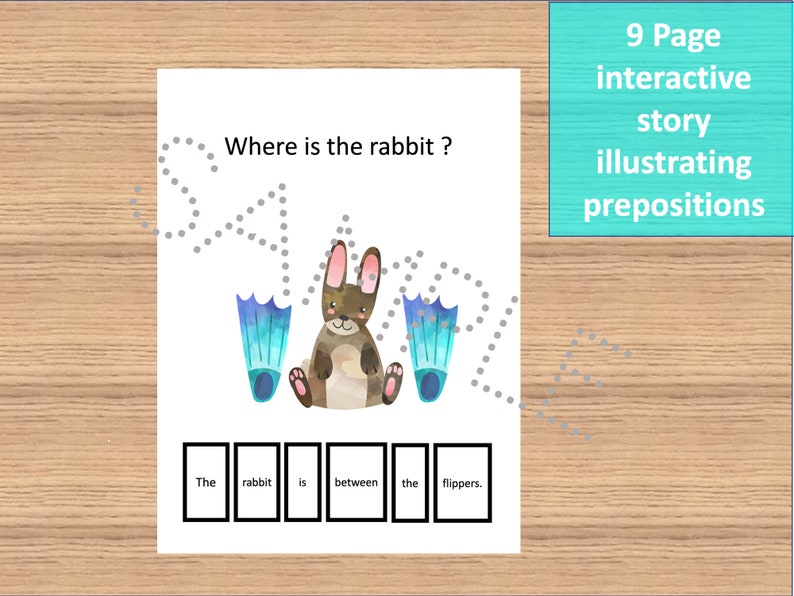 Positional Concepts for Kids Speech Therapy Resources Speech - Etsy