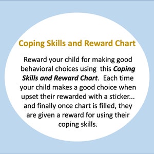 Coping Skills Choice Board for Autism: Calming Strategies & Reward ...