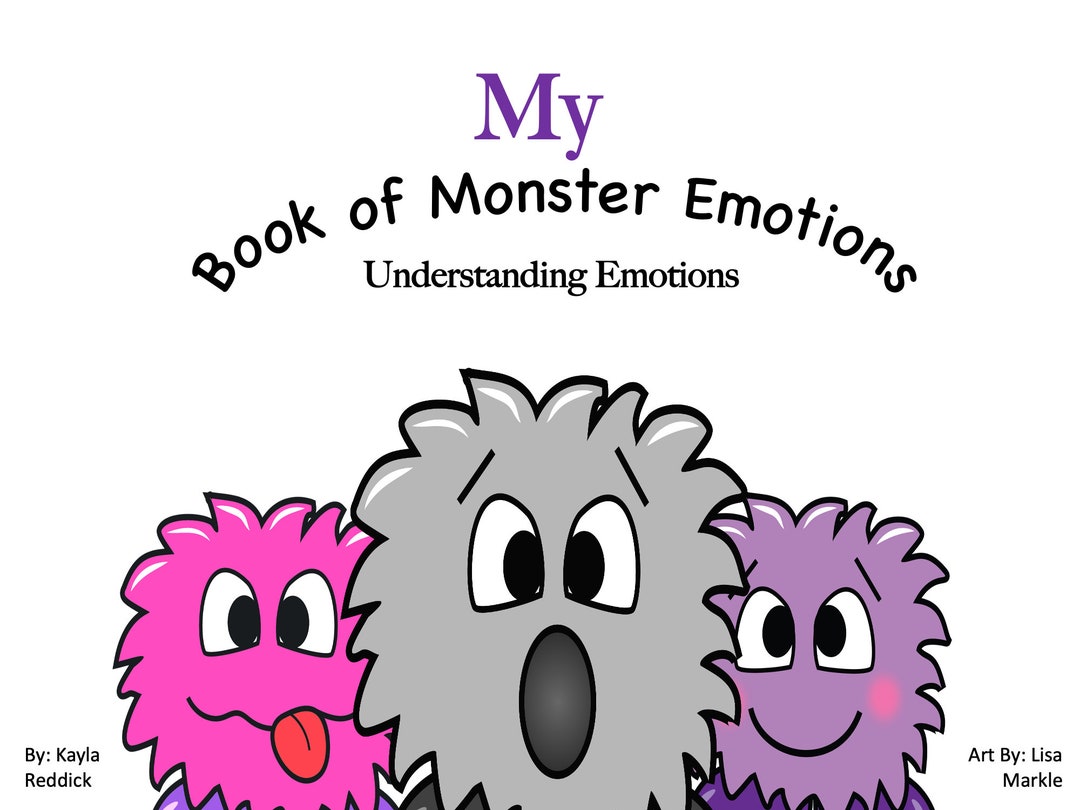 Children's Emotions Book, Feelings Chart, Autism Visual Aids , Autism ...