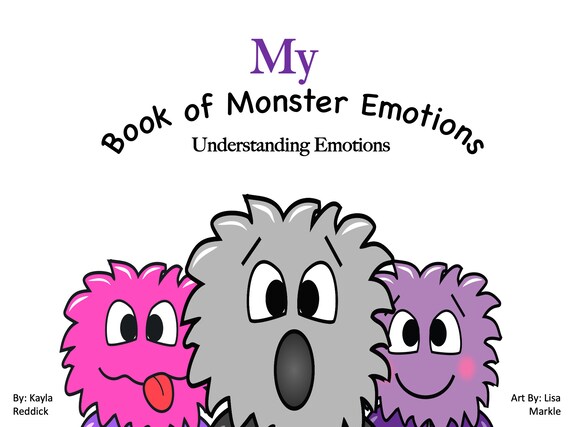 Children's Emotions Book Feelings Chart Autism Visual - Etsy