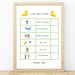 Visual Schedule for Bath Time and Social Story for Taking Baths, Autism ...