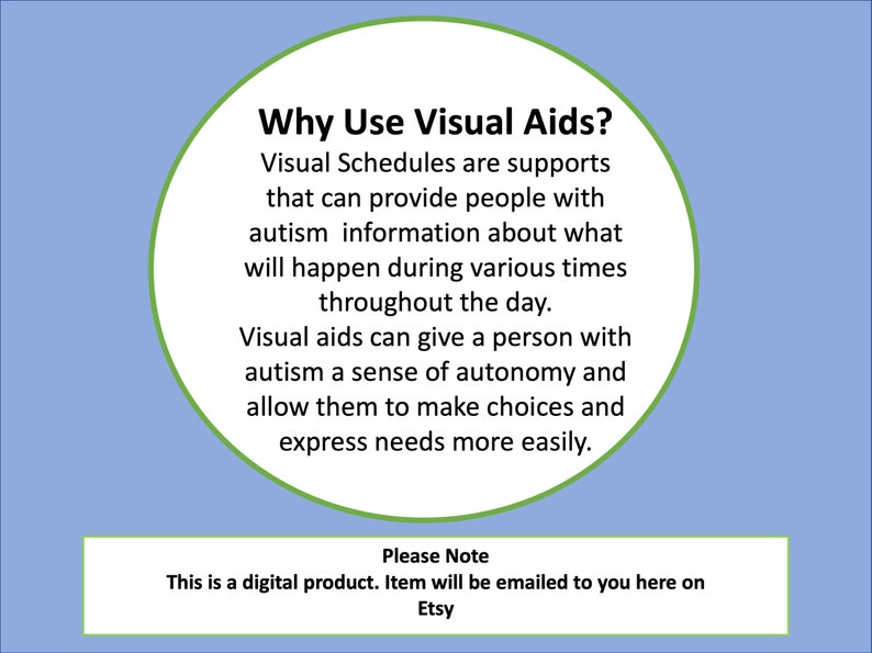 Potty Training Visual Schedule & Reward Chart for Autism and Hygiene ...