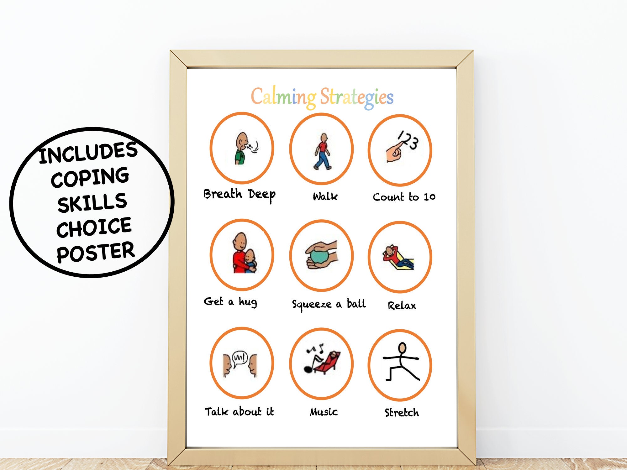 No Hitting Social Story for Autism, Coping Skills for Kids, Social ...