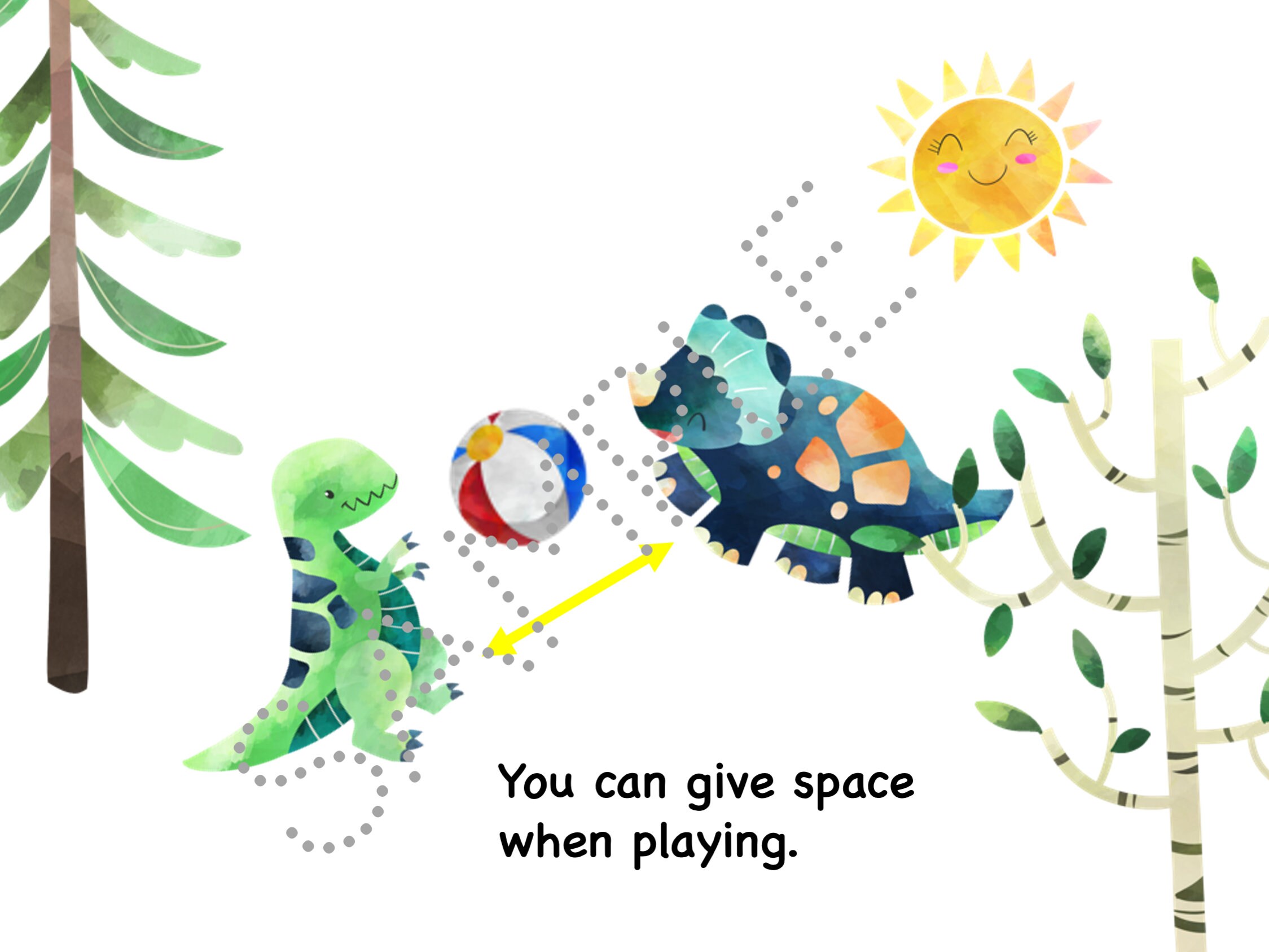 Autism Social Story - Personal Space, Autism Social Narative, Autism ...