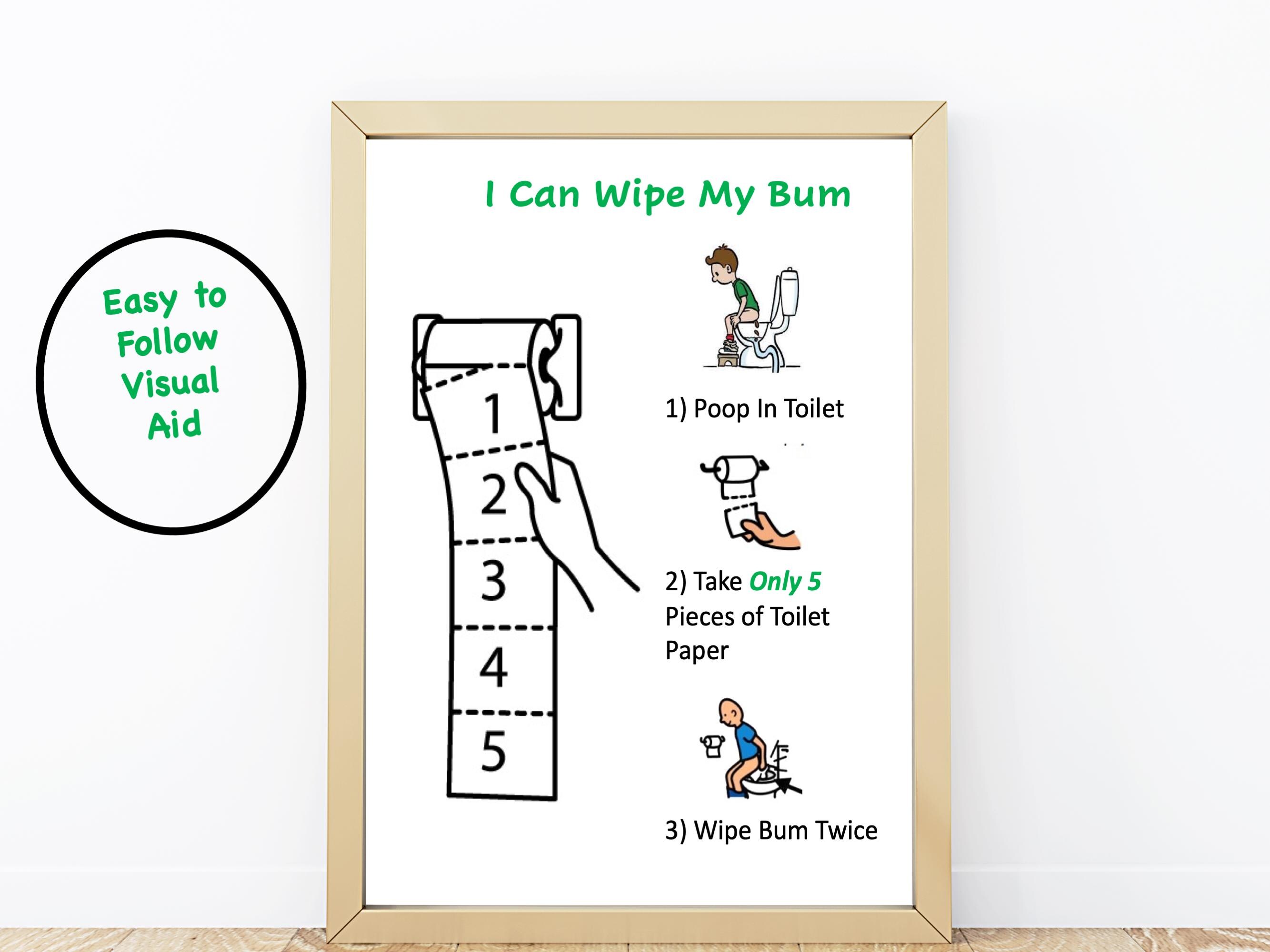 Autism And Wiping Bottom Visual Reminders For Autism Visual Schedules Autism And Wiping Bottom Visual Reminders For Autism Visual Schedules