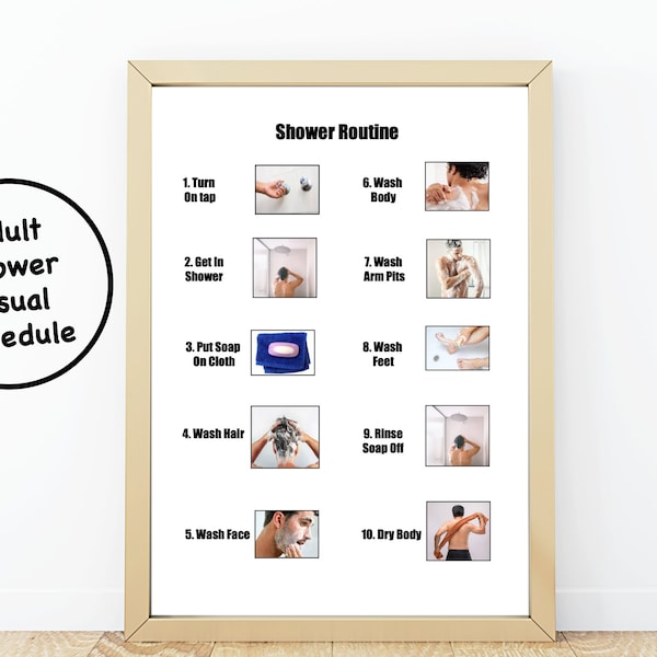 Taking a Bath Autism - Etsy