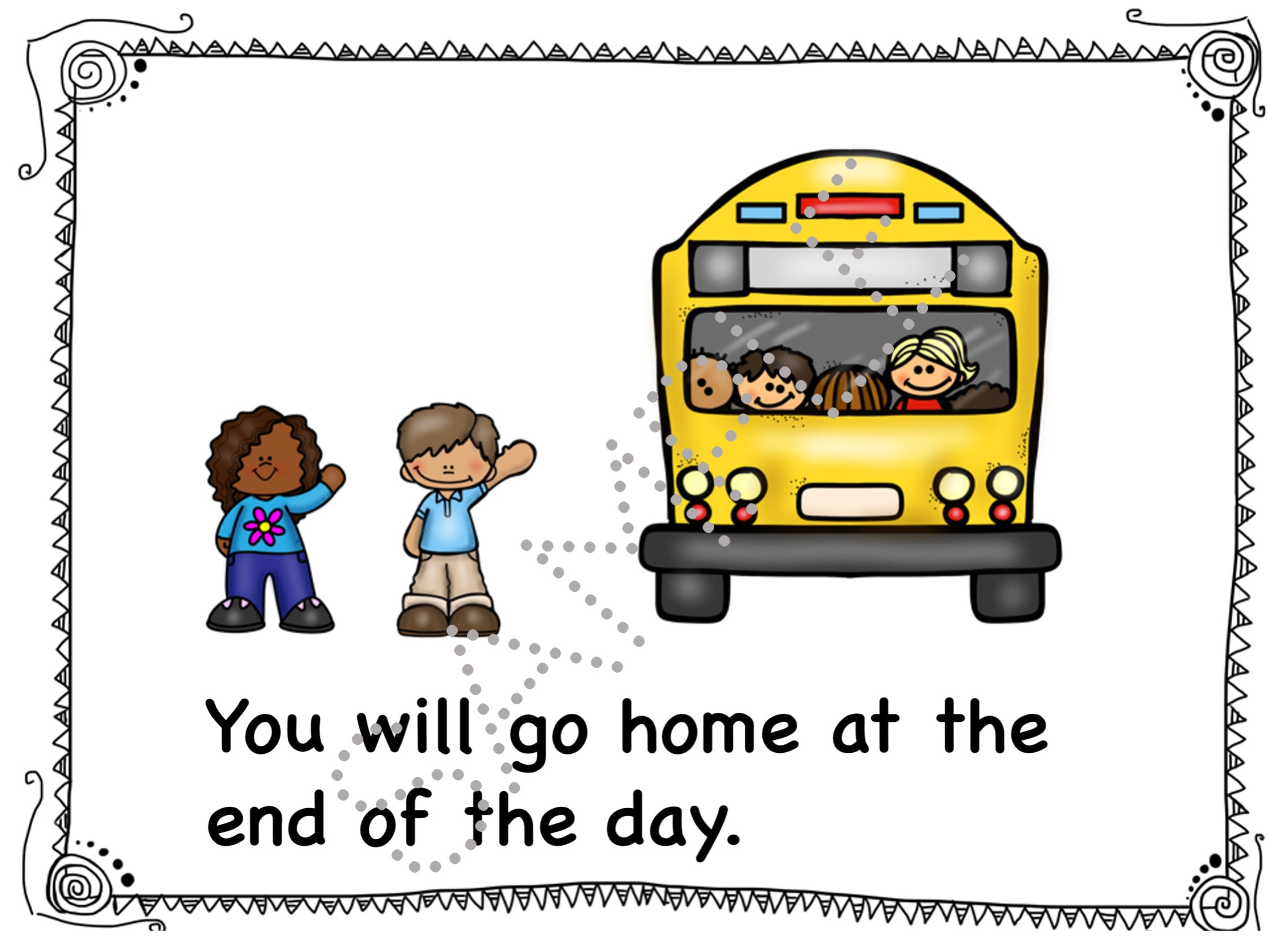 Back to School Social Story for Autism, Autism Social Story, Autism ...