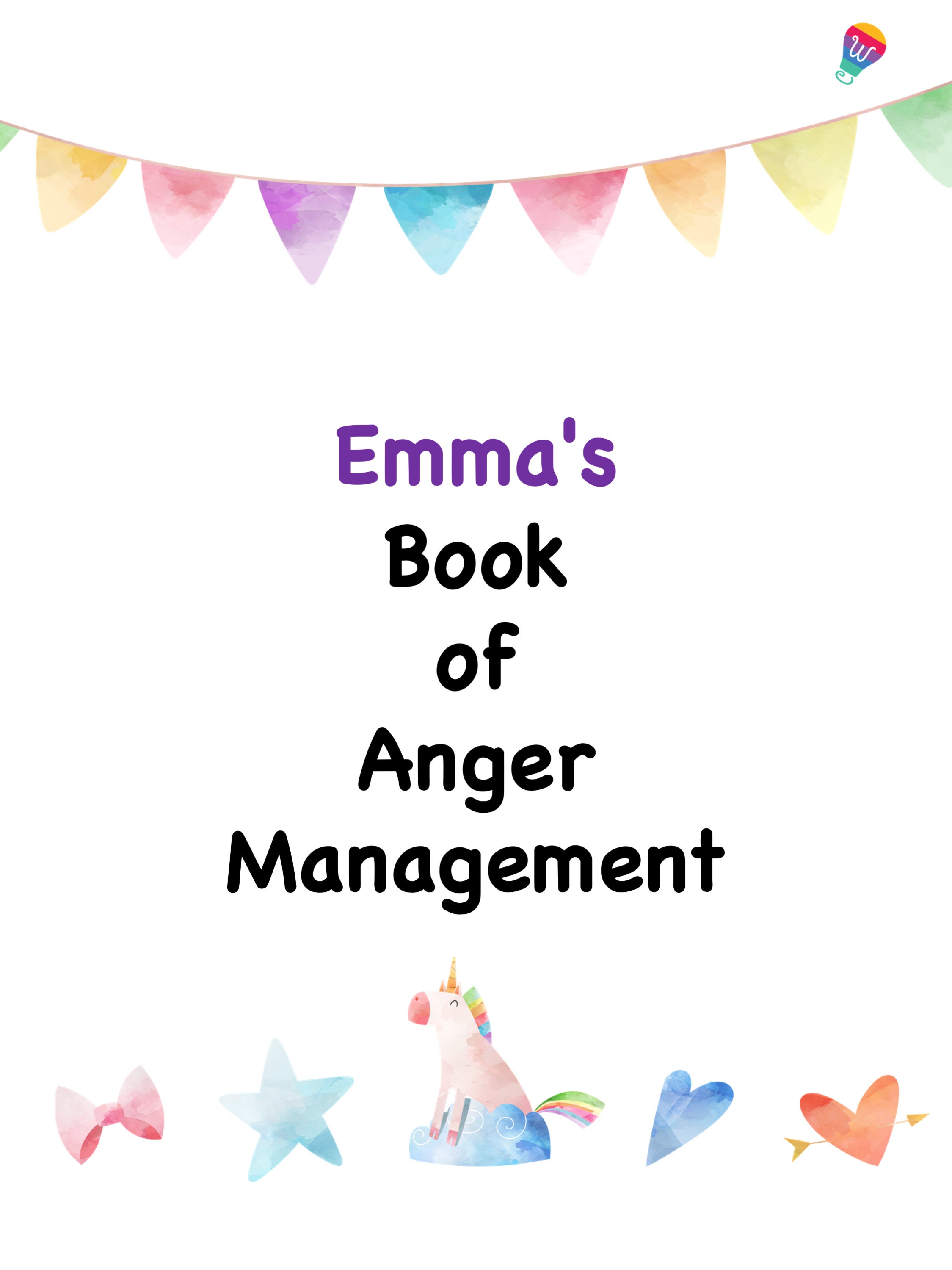 Kids Anger Management Workbook / Kids Anxiety Worksheet - Etsy