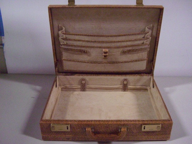 Snake Skin Briefcase - Etsy