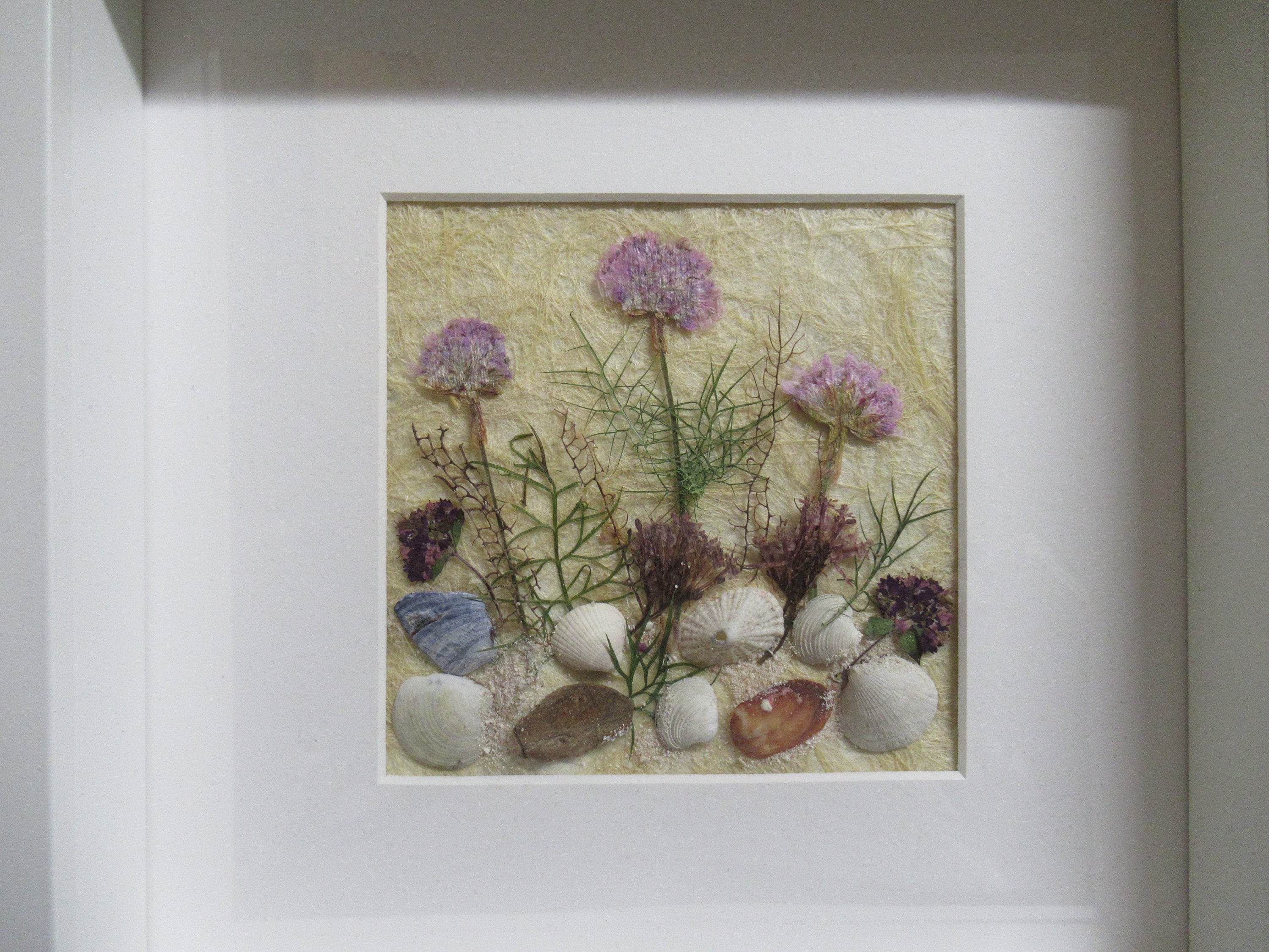 Pressed Flower Frame REAL Flower Frame Handmade Dried Flower Frame Wall ...