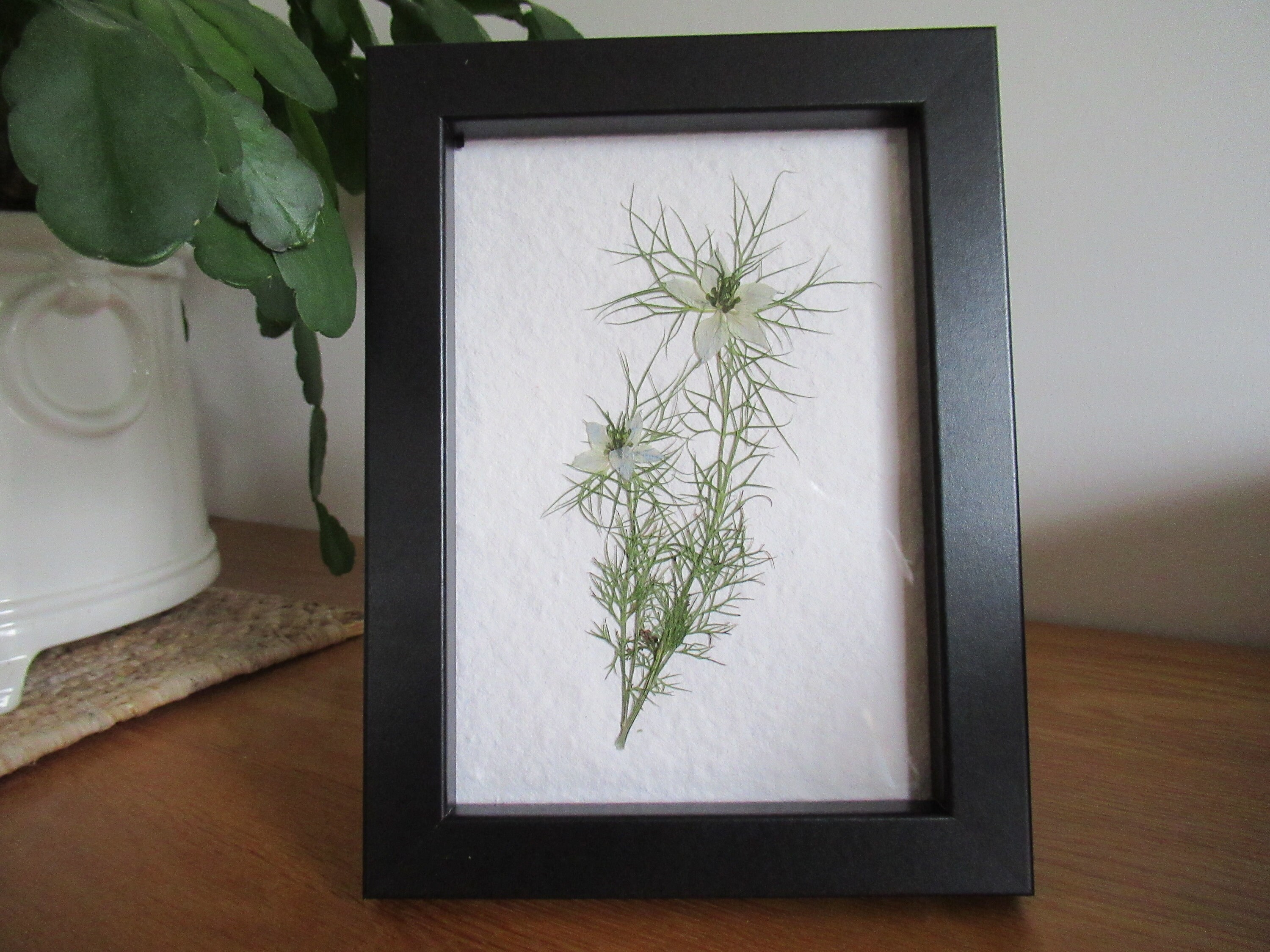 Pressed Flower Frame REAL Flower Frame Handmade Dried Flower - Etsy UK