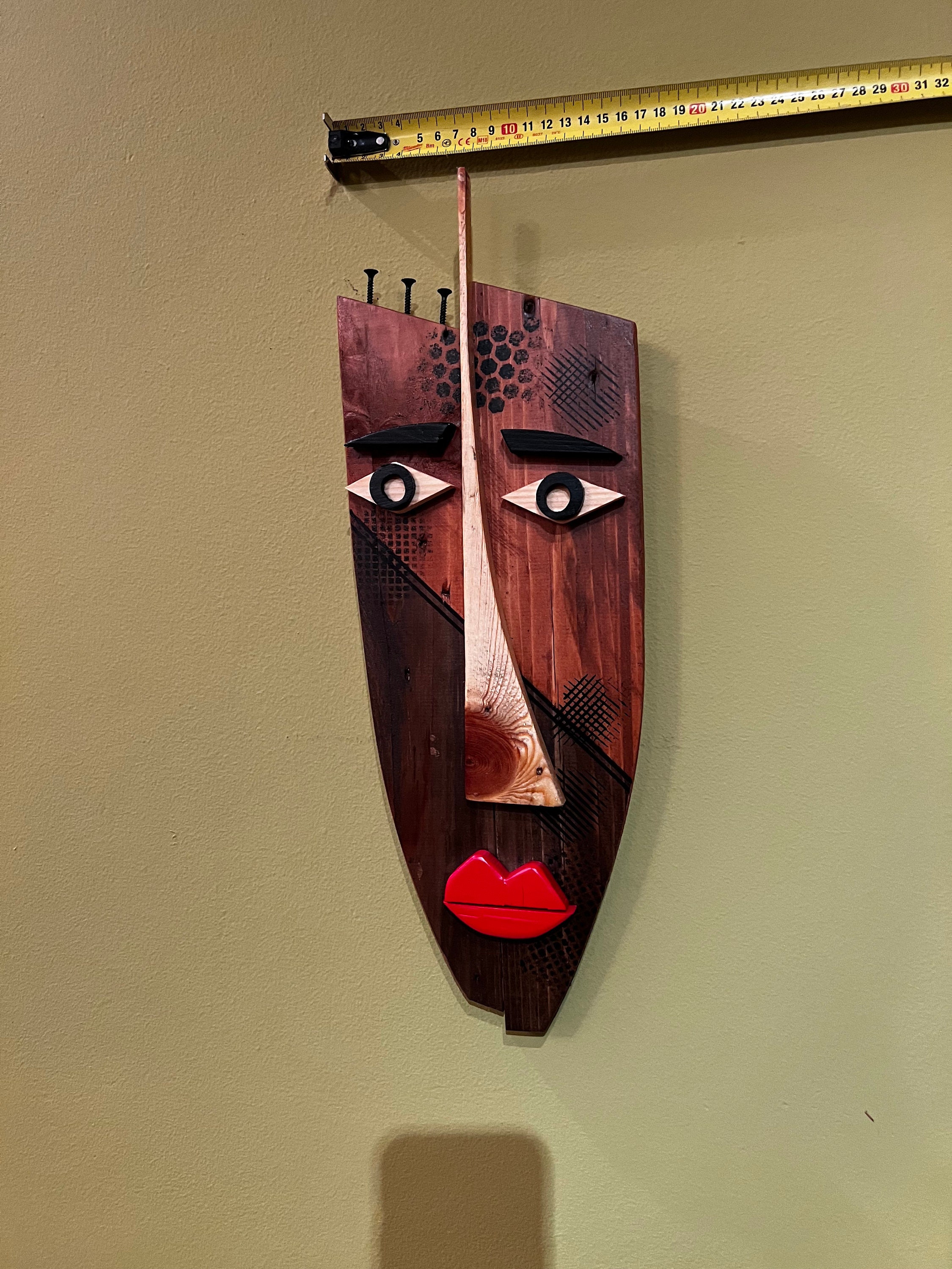 Modern African Mask, Wall Decor, Home Decor, Room Decor , Office Décor ...