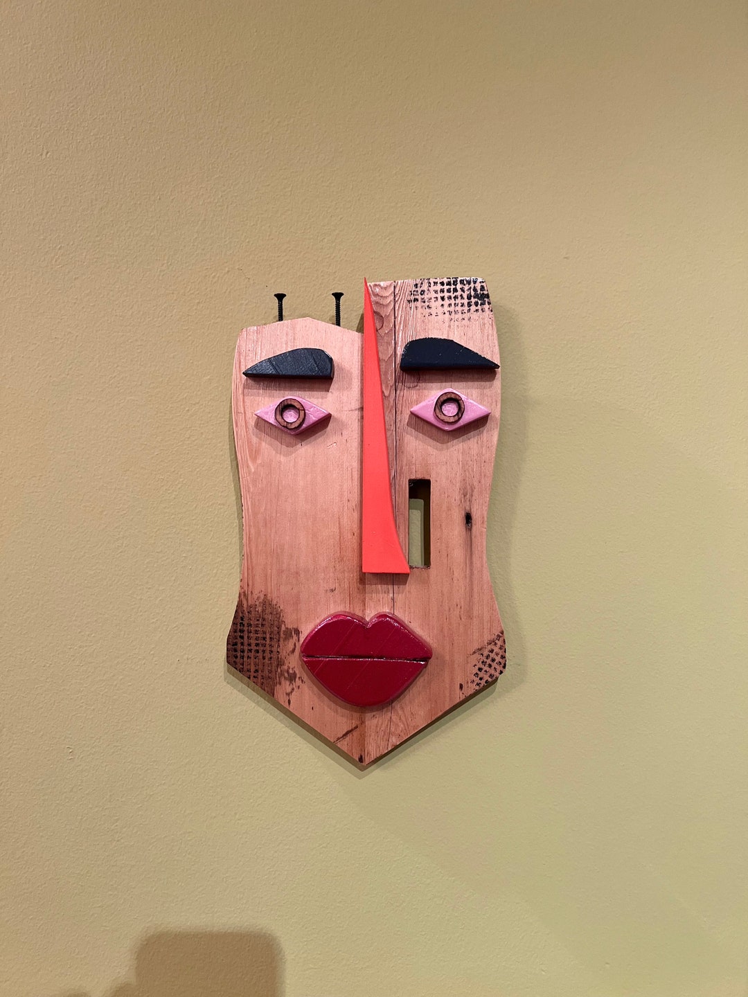 Modern African Mask, Wall Decor, Home Decor, Room Decor , Office Décor ...