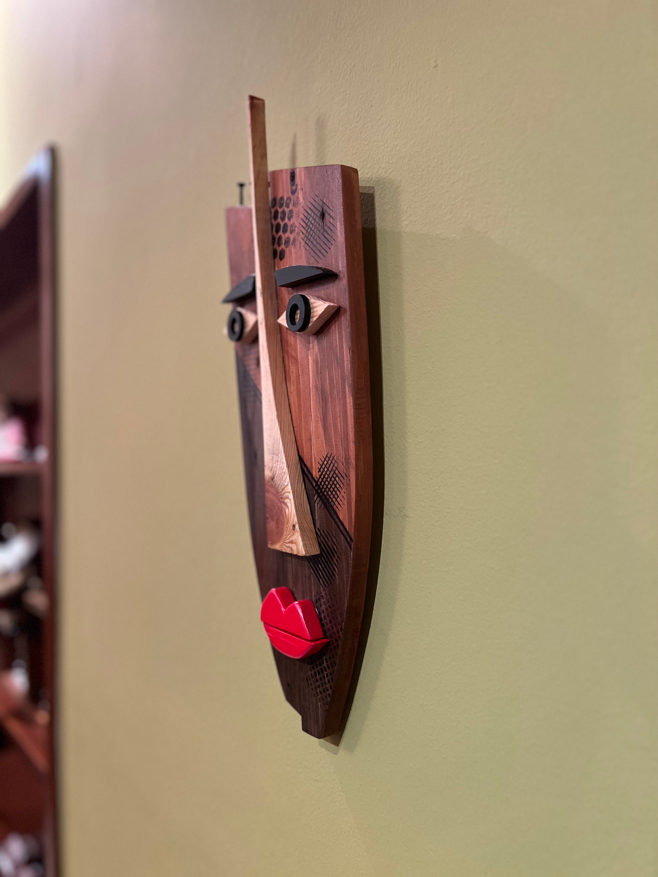 Modern African Mask, Wall Decor, Home Decor, Room Decor , Office Décor ...