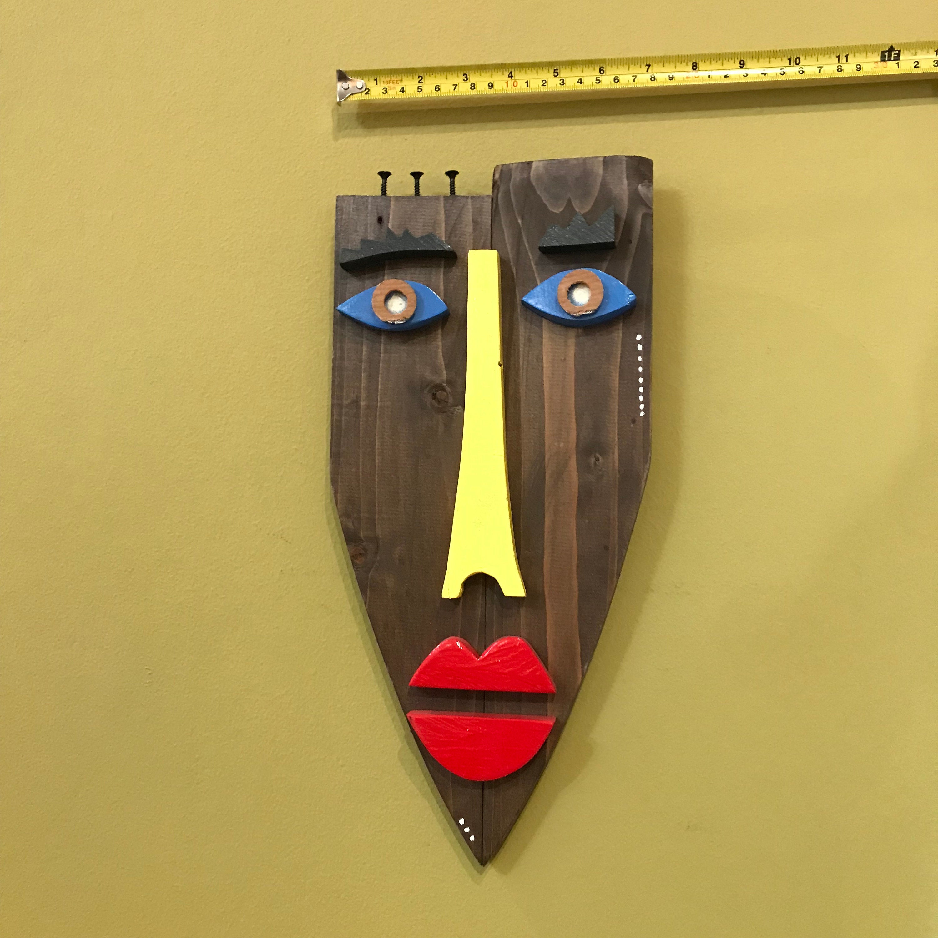 Modern African Mask, Wall Decor, Home Decor, Room Decor , Office Décor ...
