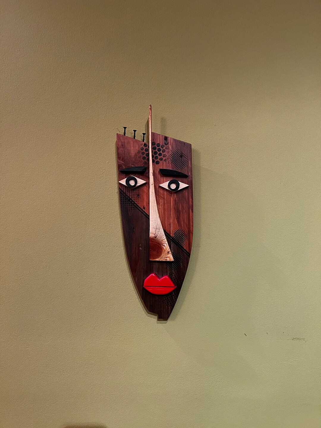 Modern African Mask, Wall Decor, Home Decor, Room Decor , Office Décor ...