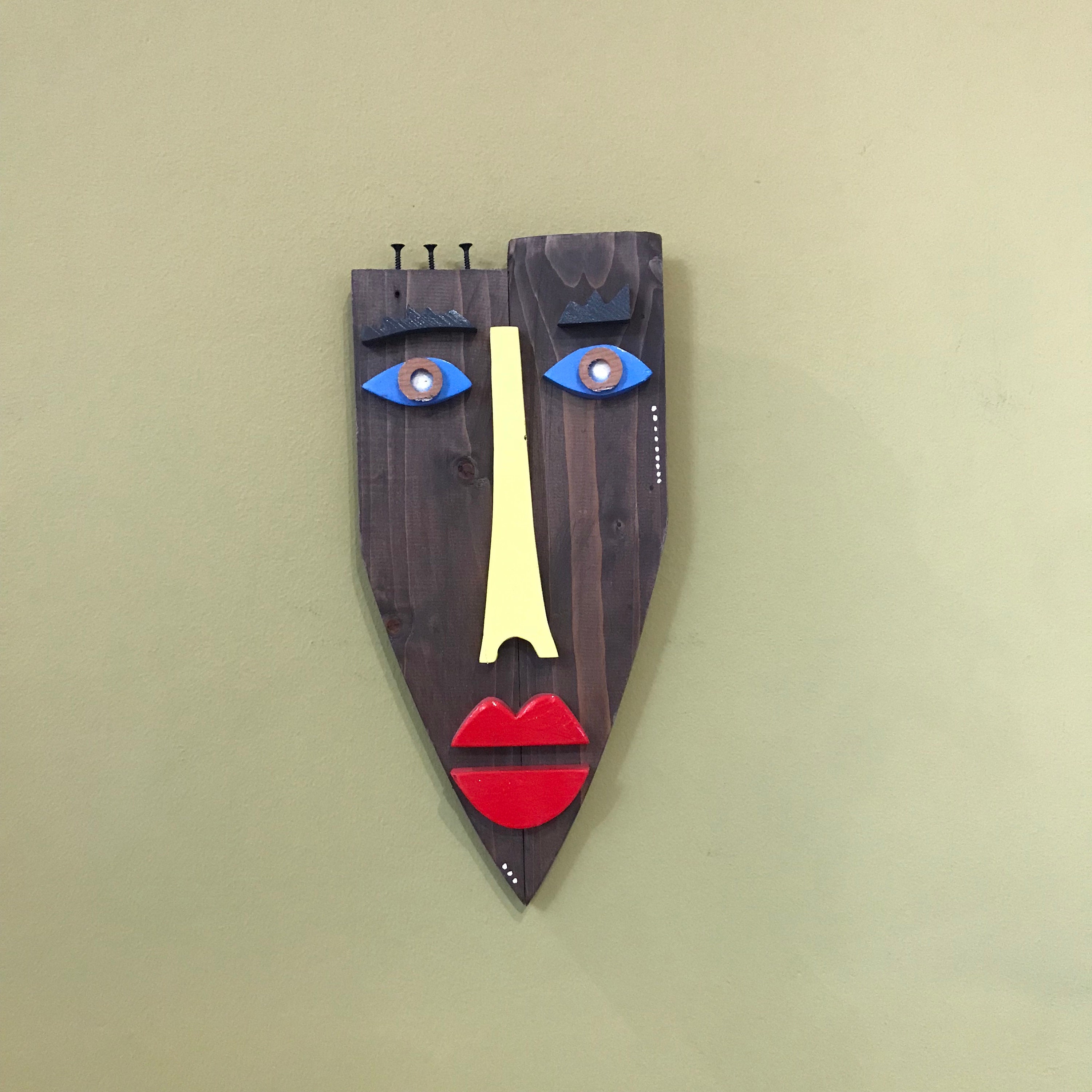 Modern African Mask, Wall Decor, Home Decor, Room Decor , Office Décor ...