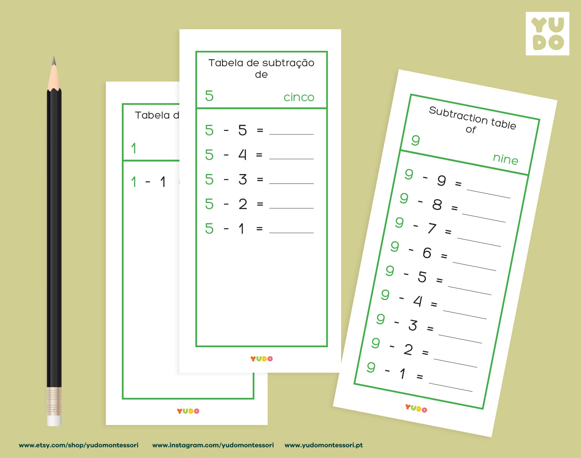 BUNDLE Montessori Math Operations Booklets, Primary Math Practice ...