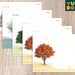 SEASONS Activity for Toddlers, Portuguese Language, Four Seasons ...