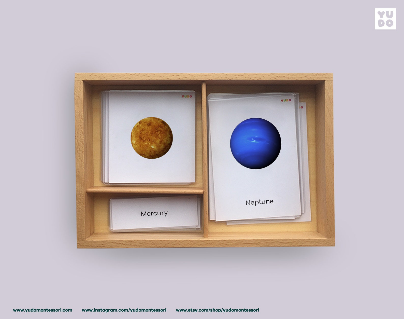 SPACE Cards in Dutch, Solar System Montessori Flashcards, Science 3 ...