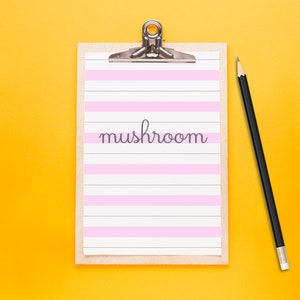 Montessori Writing Paper Bundle, Pink Wide-lined Paper, Blue Thin-lined ...