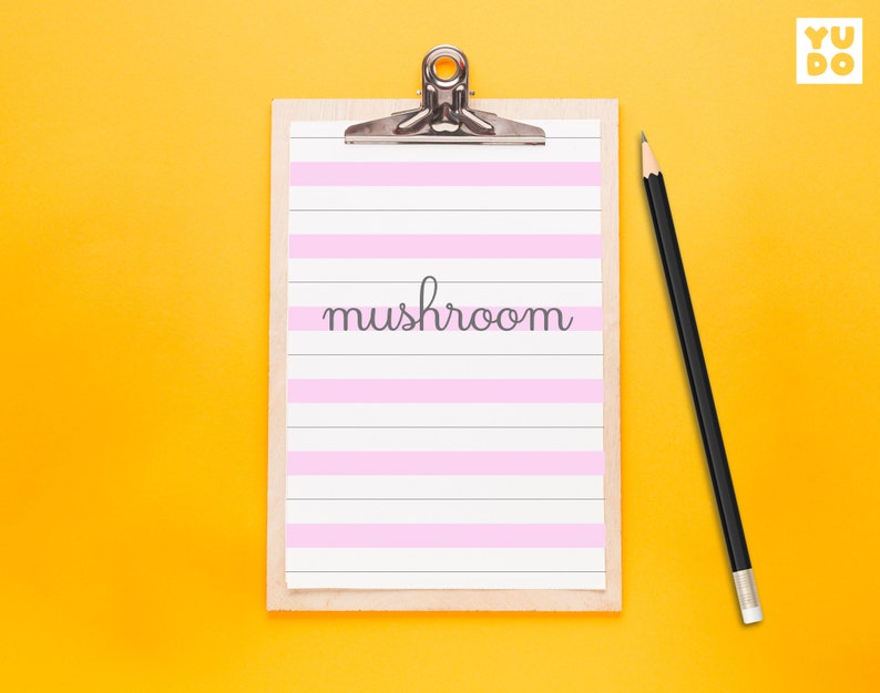 Montessori Writing Paper Bundle, Pink Wide-lined Paper, Blue Thin-lined ...