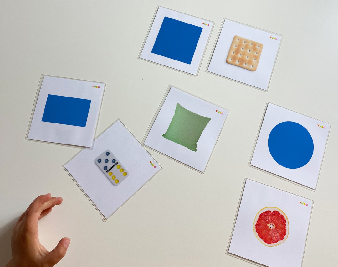2D Shapes Flashcards, Geometric Shapes in Real Life, Sorting Cards ...
