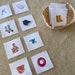 36 Picture Association Cards, Montessori Matching Game, Things That Go ...