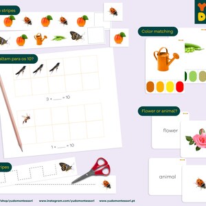 SPRING BUNDLE Activities for Kids, Spring Learning Montessori Friendly ...