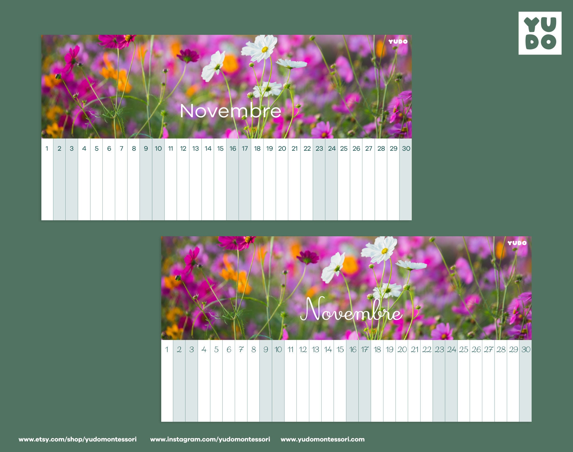 2024 Beam of Time Calendar, South Hemisphere Annual Calendar in French ...