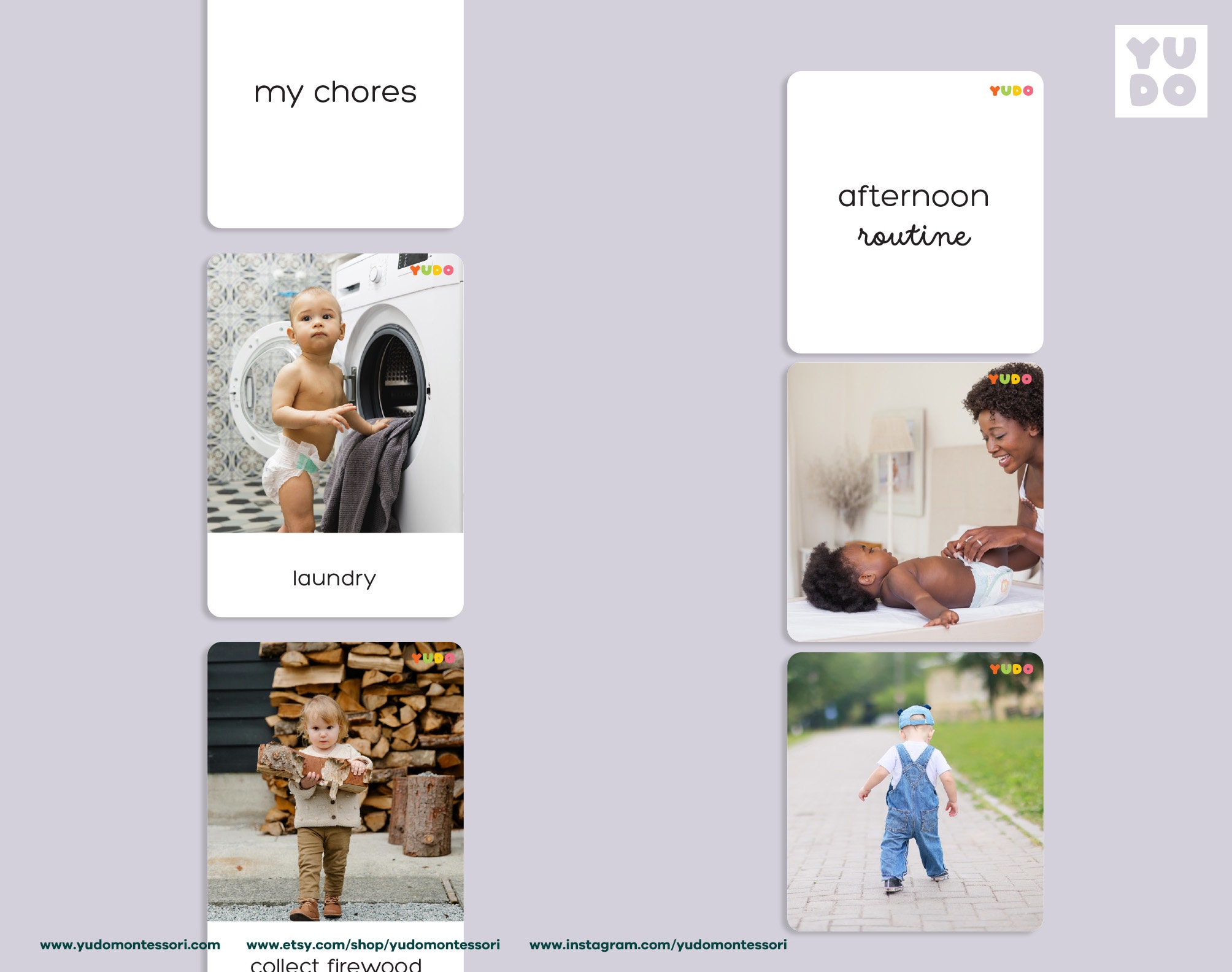 Routine Cards for Kids With Real Images, Kids Daily Routine and Chore ...