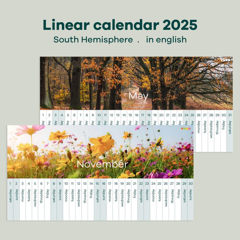 Montessori Calendar - Etsy