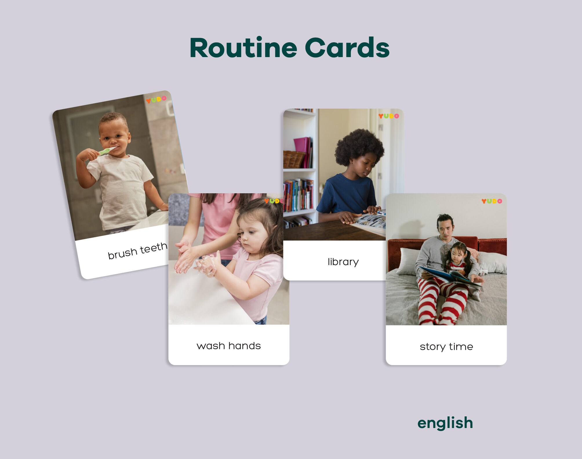 Routine Cards for Kids With Real Images, Kids Daily Routine and Chore ...