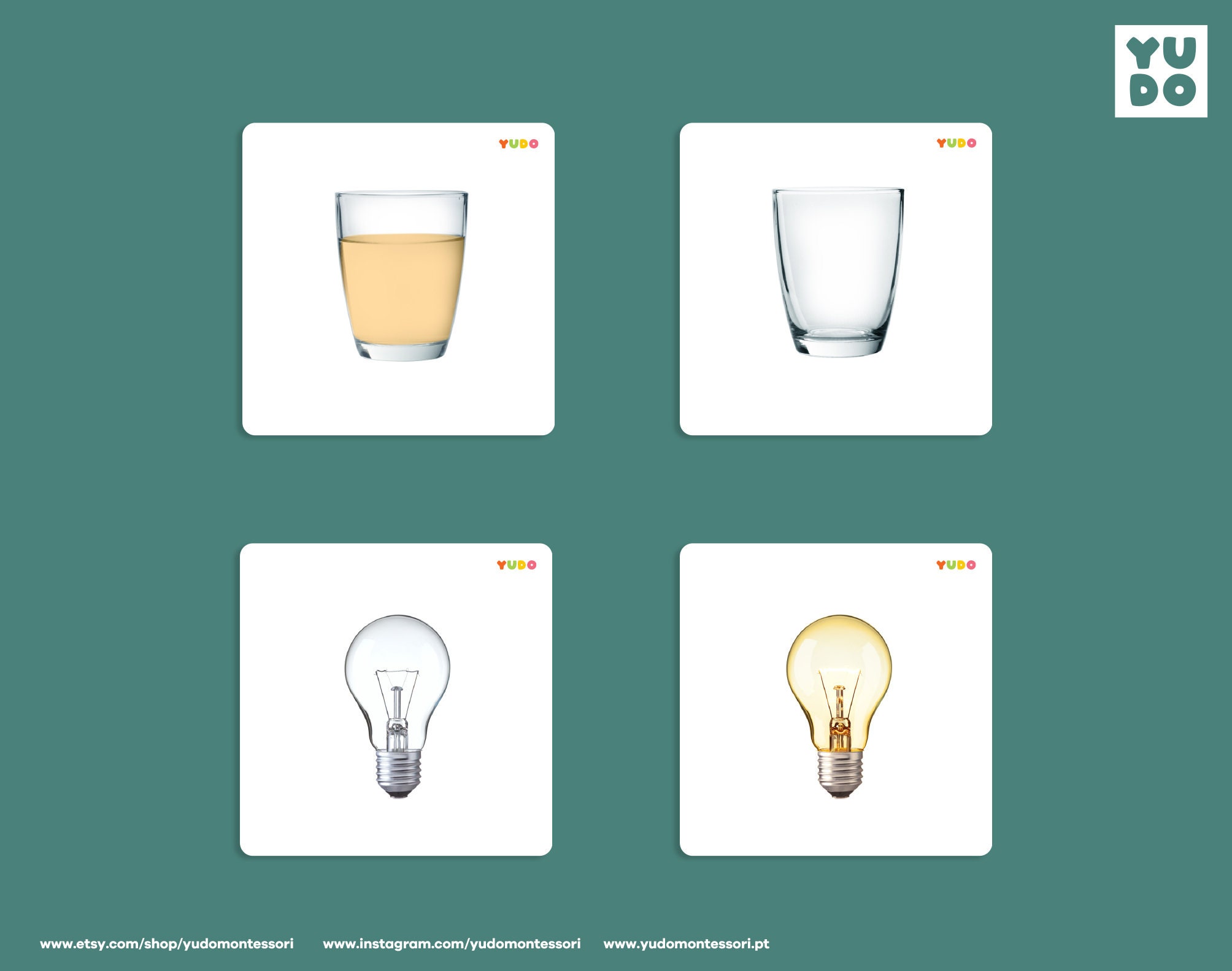 OPPOSITE Matching Cards, Montessori Learning Activity, Pairing Cards ...