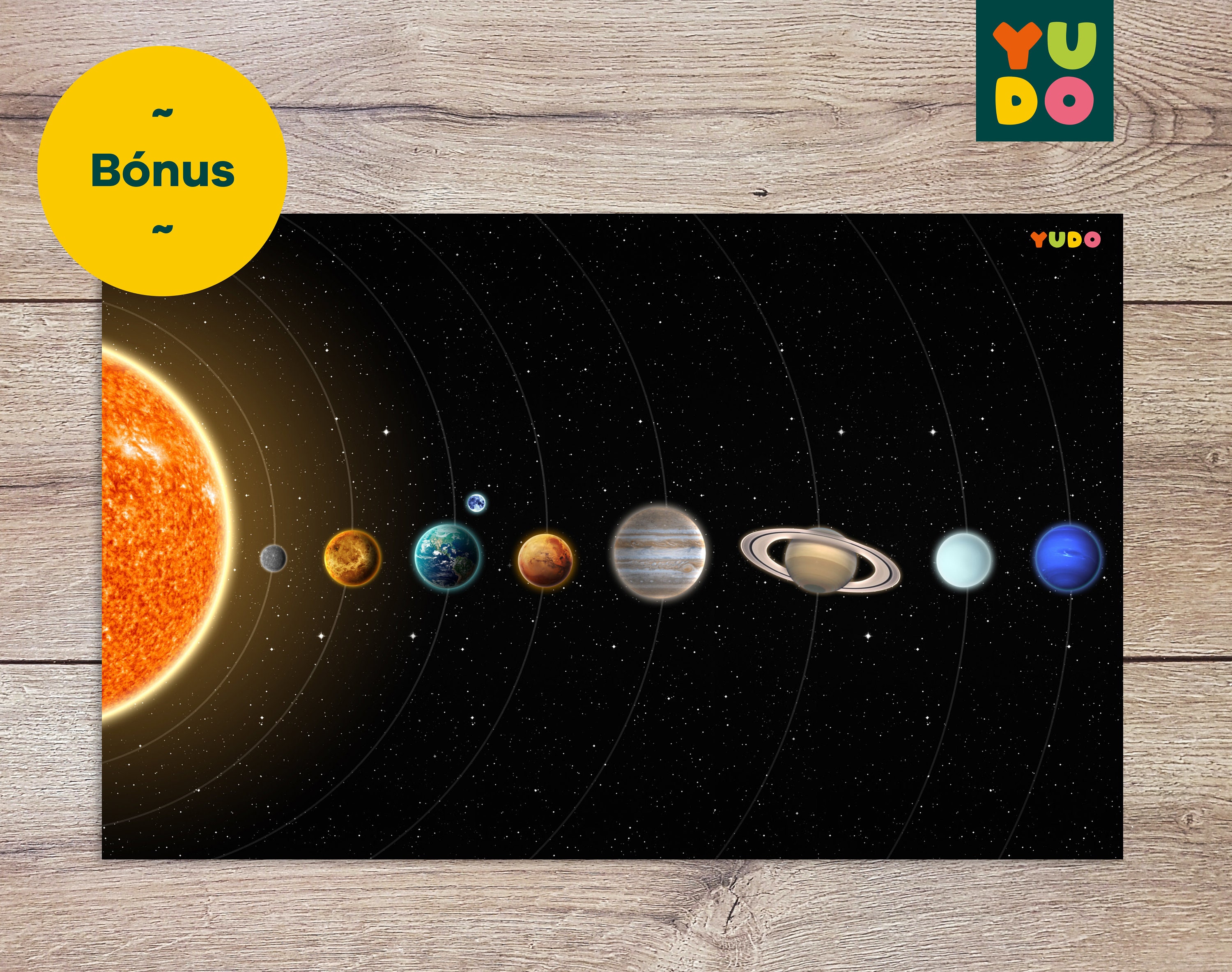 SPACE Montessori Cards, Solar System Flash Cards, Science Three Part ...