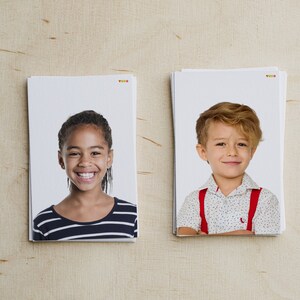 REAL EMOTIONS Montessori 3 Part Card for Print Digital - Etsy