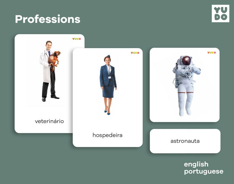 PROFESSIONS Montessori 3 Part Cards Job Classified Cards - Etsy