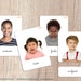 Photo EMOTION Flashcards Printable in French, Features Real Children ...
