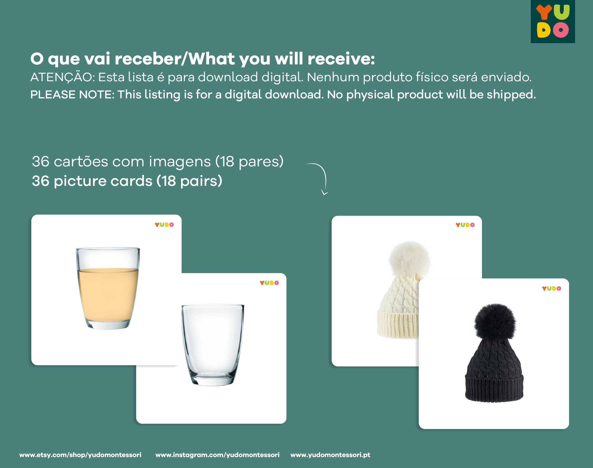OPPOSITE Matching Cards, Montessori Learning Activity, Pairing Cards ...