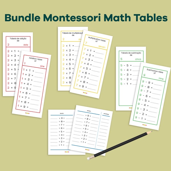 Montessori Math - Etsy