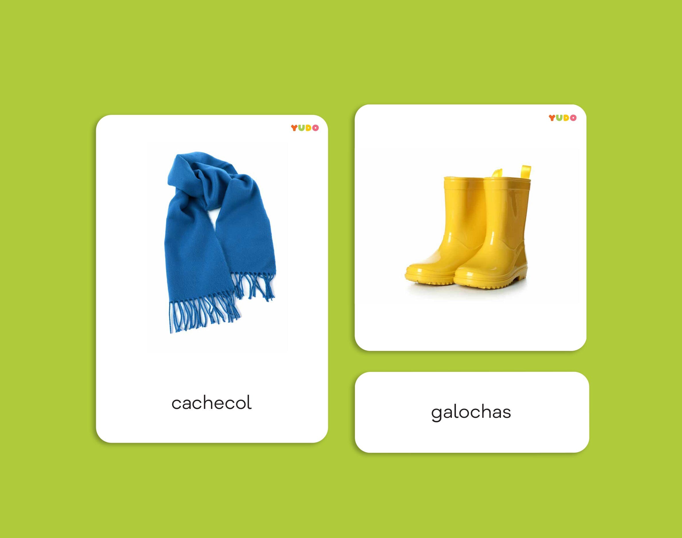 WINTER Montessori 3 Part Cards With Realistic Pictures. Language Cards ...