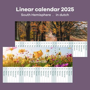 2025 Wall Calendar for Classroom, Visual Calendar for Kids, Printable ...