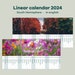 Montessori Linear Calendar 2024, Printable Classroom Calendar PDF ...