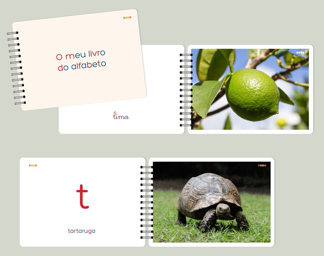 BEGINNING SOUNDS Book in Portuguese Montessori Aligned, Alphabet ...