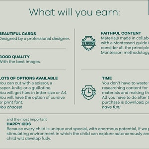 Montessori Leaf Shapes Control Chart, Montessori Botany Cabinet Cards ...
