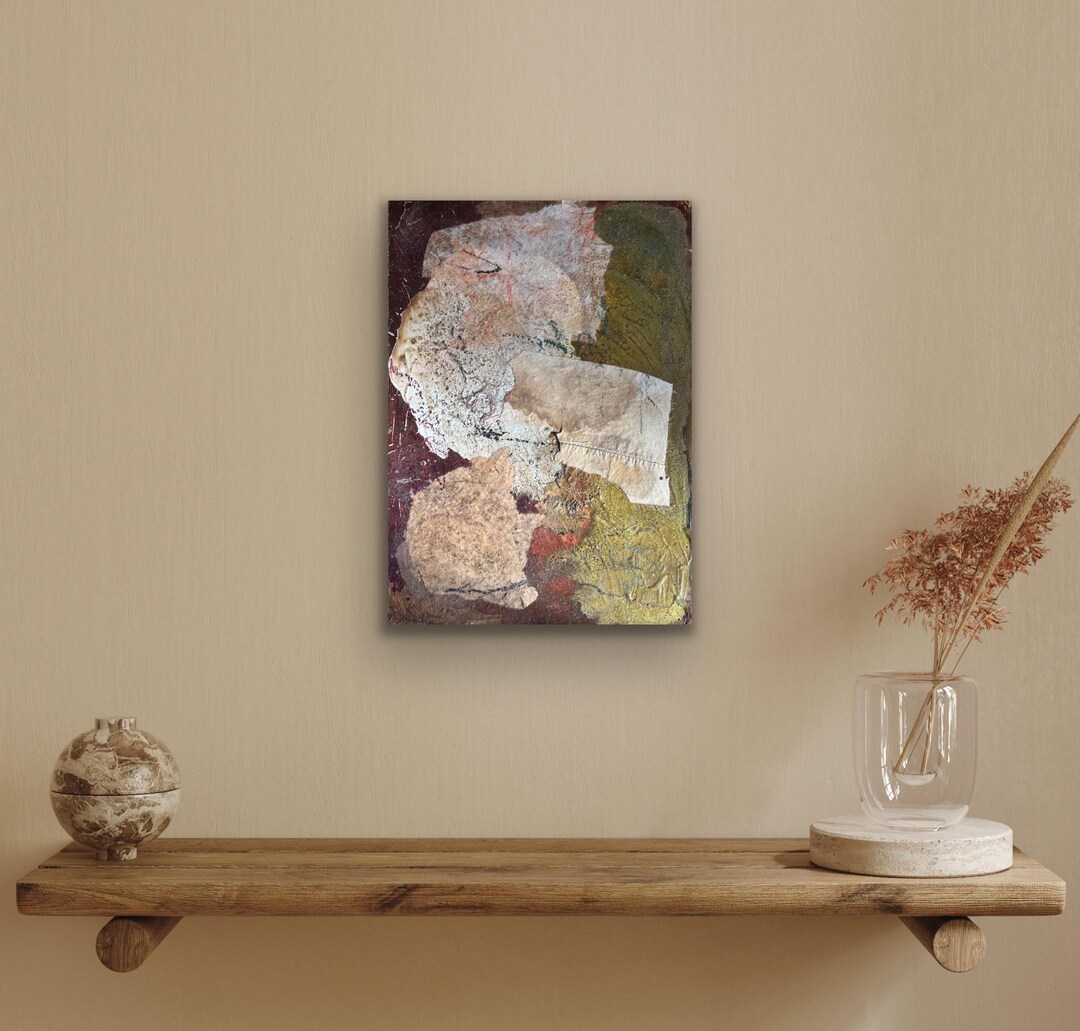 Abstract Art, Ambivalence, Collage, Paper, Texture, Acrylic Paint, Ink ...