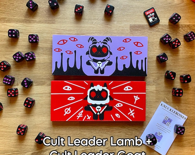 Personalized Cult of the Lamb Knucklebones Game Board on Our Double ...