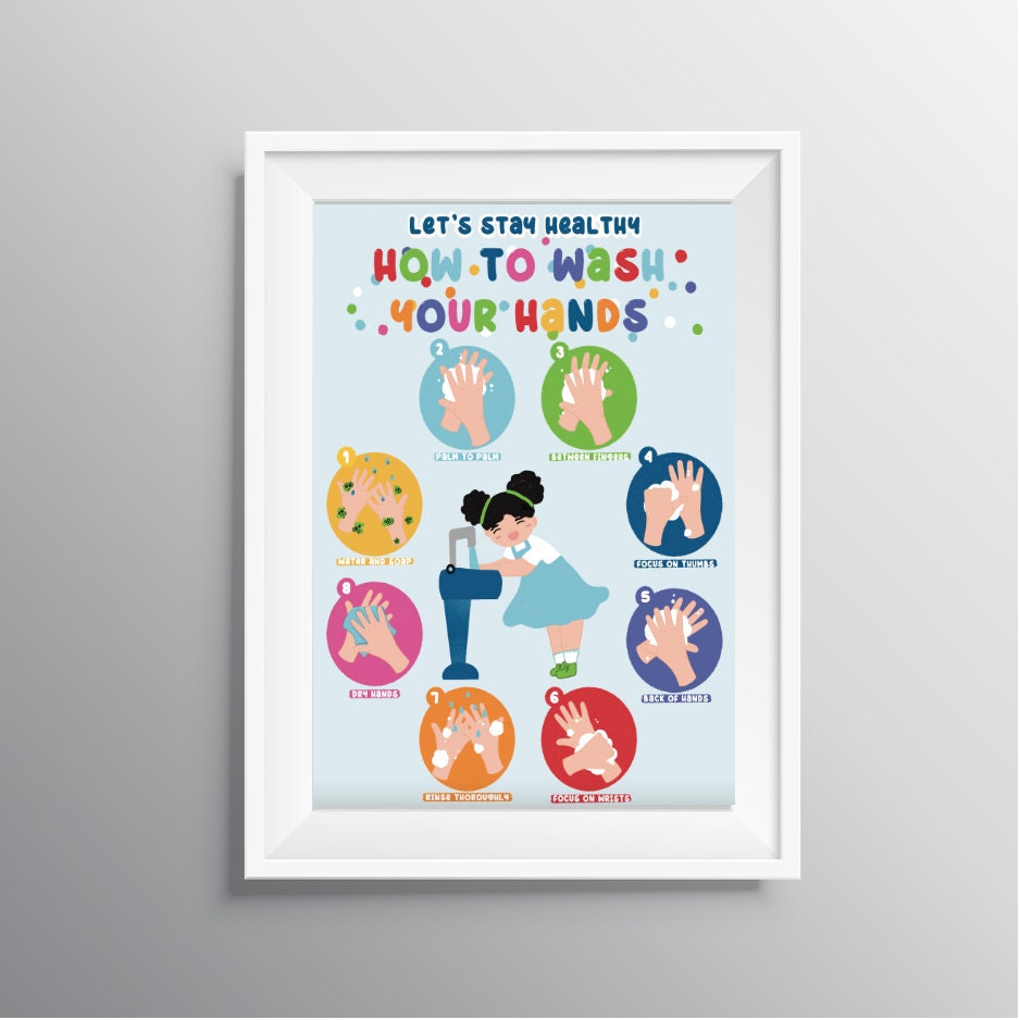 Classroom Health Safety Poster, Health Safety, School Safety, Wash ...